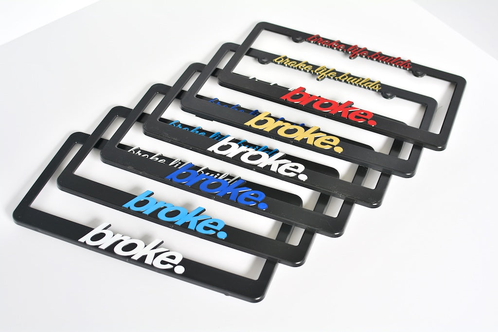 broke.life.builds Plate Frame